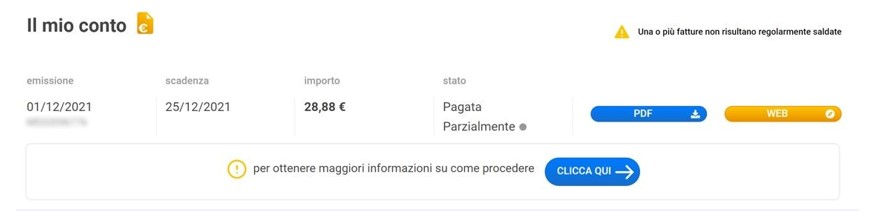 MyFastweb - Come pago la mia fattura