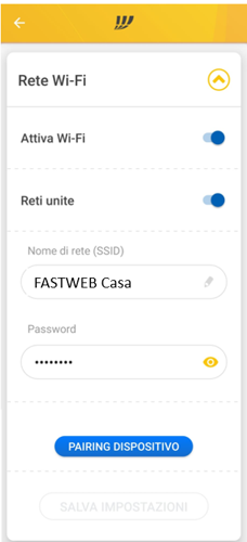 MyFastweb - Configurazione Fastweb NeXXt