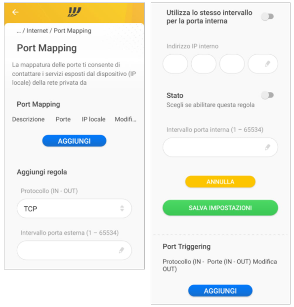MyFastweb - Configurazione Fastweb NeXXt