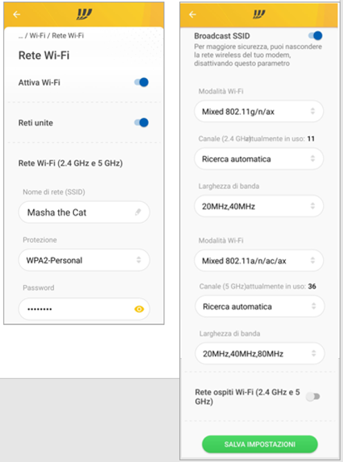MyFastweb - Configurazione Fastweb NeXXt