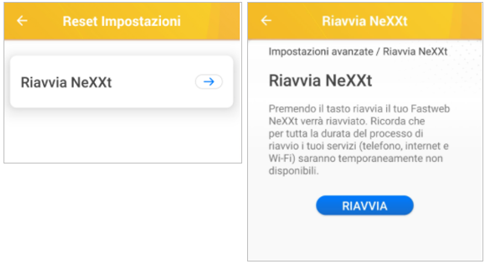 MyFastweb - Installazione NeXXt e Booster