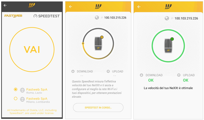 MyFastweb - Installazione NeXXt
