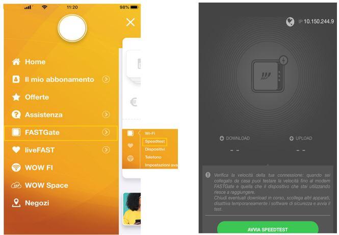 MyFastweb - FASTGate