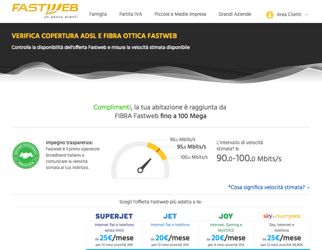 Italia Digitale 2020, la rete in fibra secondo il Governo - FASTWEB
