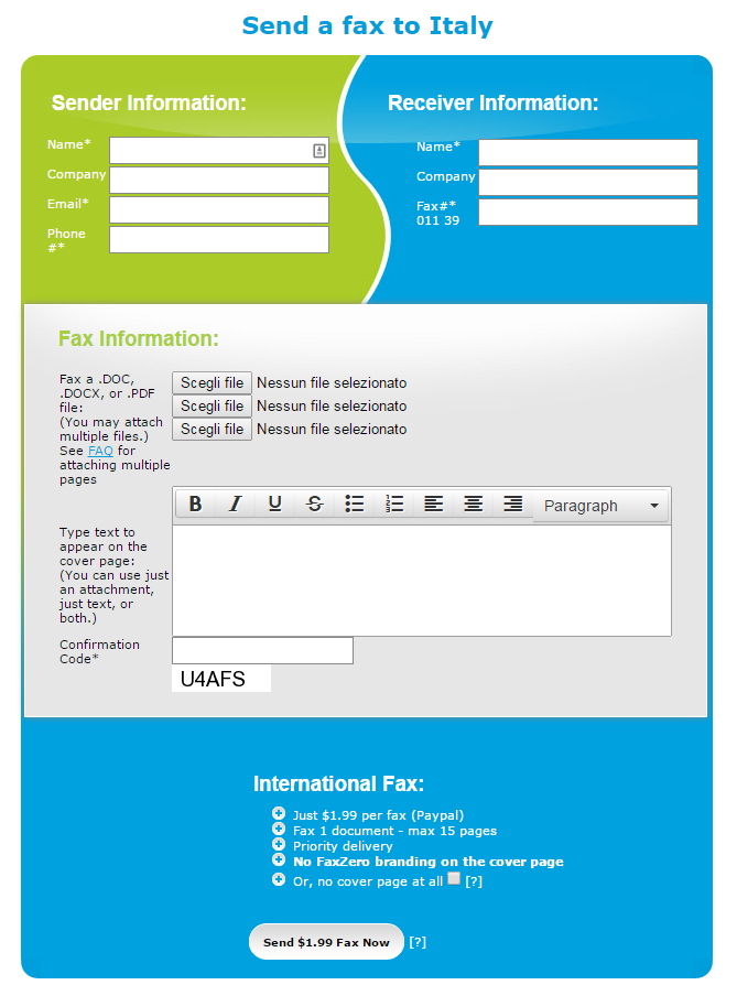 Come inviare fax online dal PC - FASTWEBPLUS